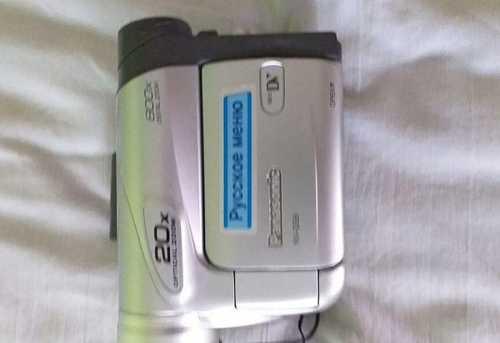 Видеокамера panasonic NV-GS6EE+кассеты 3шт