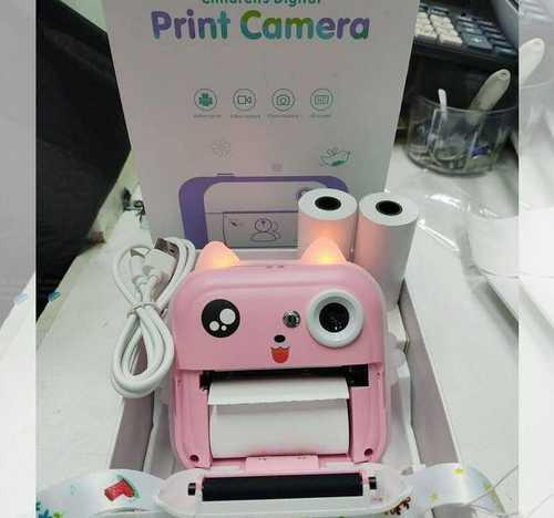 Фотоаппарат с мгновенной печатью print camera