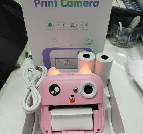 Фотоаппарат с мгновенной печатью print camera