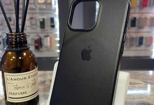 Чехол кожаный Apple MagSafe iPhone 13 pro