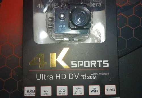 Экшн камера 4k sports