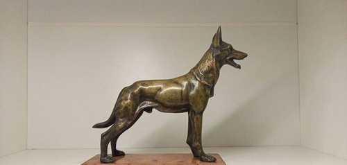 Бронзовая статуэтка собаки Германия