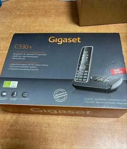 Телефон Gigaset C530A черный