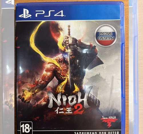 Продам игру для ps4, nioh 2