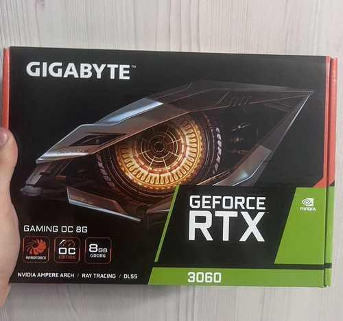 Новая видеокарта RTX 3060 gigabyte WindForce 12gb