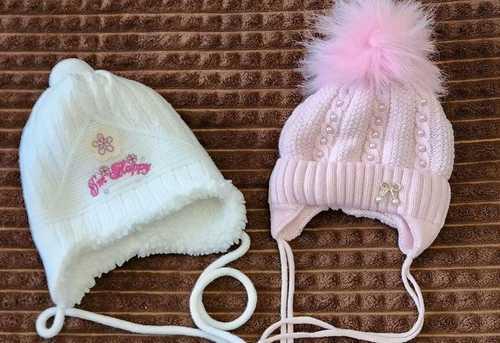 Зимние шапочки для девочки