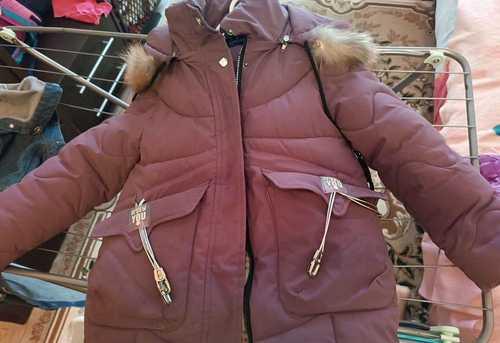 Куртка детская зимняя на 6 лет