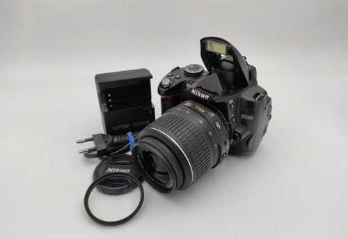 Nikon D5000 kit (пробег 28500 кадров)