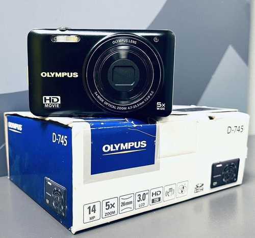 Винтажная цифровая мыльница Olympus D-745