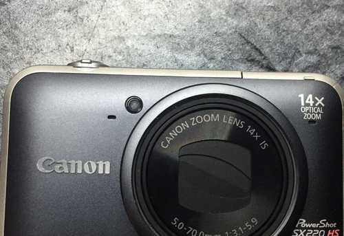 Цифровой компактный фотоаппарат Canon