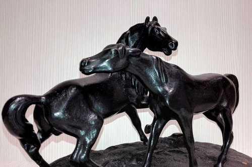 Лошади Кони на воле Каслинское литье 1974 год