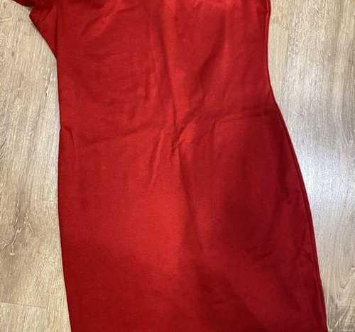 Платье женское красное xl 46 48