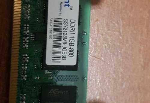 Оперативная память asint ddr2 1gb-800