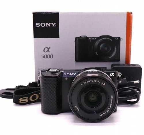 Sony a5000 kit в упаковке (пробег 9030 кадров)