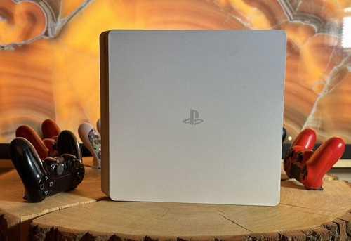 Ps4 sony playstation 4 slim white Delux Edition