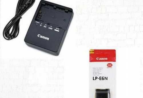 Аккумулятор Canon LP-E6N + Зарядка Canon LC-E6