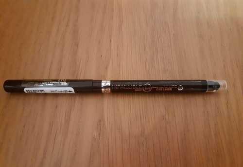 Новый карандаш для глаз Loreal коричневый
