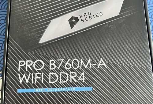 Материнская плата Msi pro b760m-a ddr4