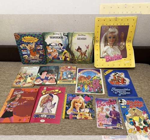 Книги Дисней Эгмонт Barbie Комиксы 90х