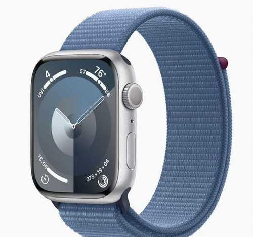 Смарт-часы Apple Watch Series 9, 45 мм Silver Al W