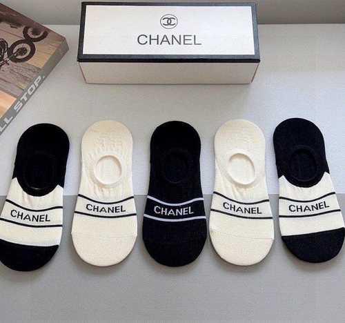 Носки-Следки Chanel Новые