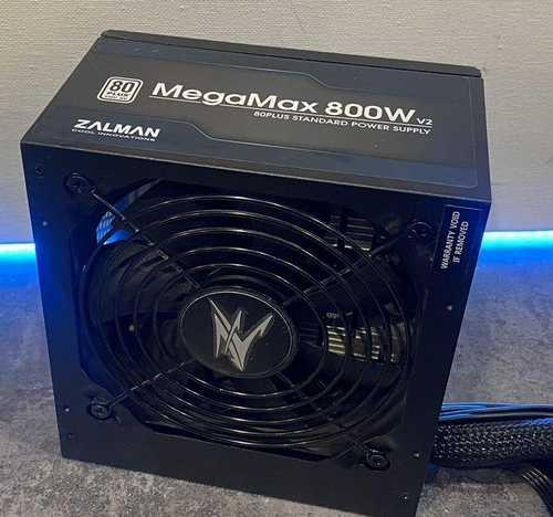 Блок питания zalman megamax 800w v2