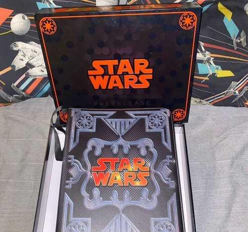 Star Wars Pre-Release Альбом + 4 сета карт