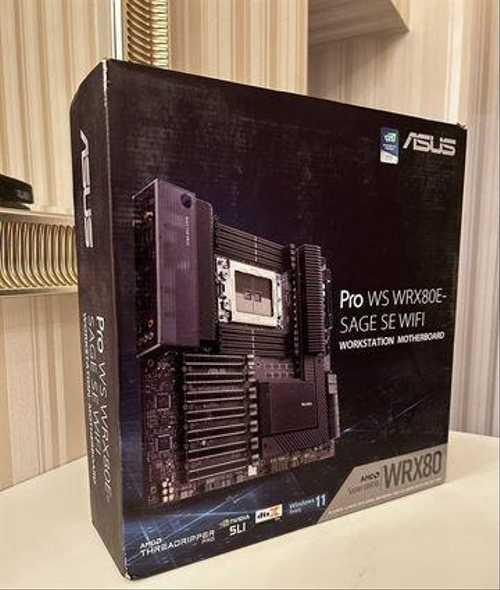 Материнская плата asus pro ws wrx80e-sage se wifi