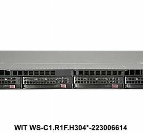 Сервер Supermicro WIT WS-C1.R1F.H304-223006614