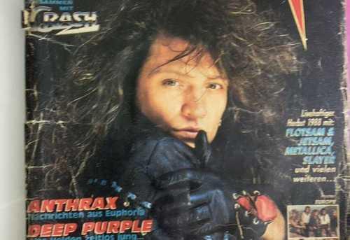 Журнал Metal Hammer 1988г