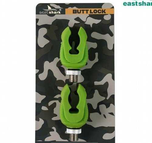 Держатель задний butt lock зеленый (уп.2шт)