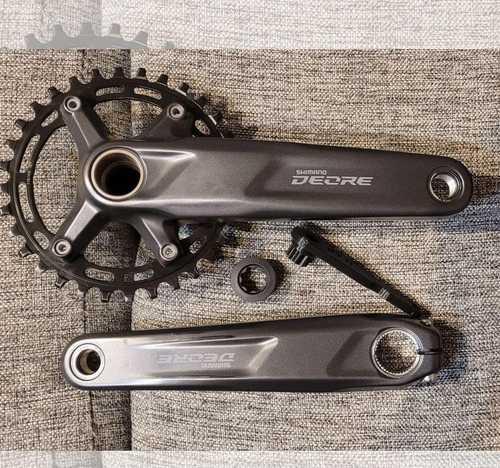 Шатуны shimano Deore Fc-M5100-1 (32T, 175mm)