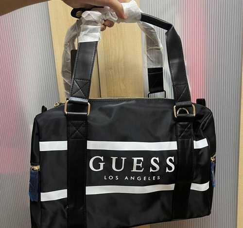 Новая женская спортивная сумка Guess черная