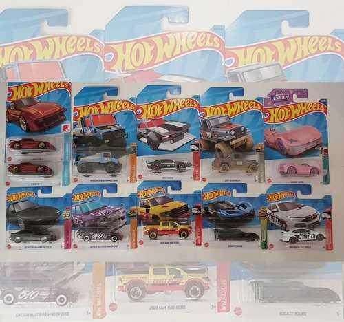 Hot wheels Mercedes Mazda Datsun Bugatti Honda