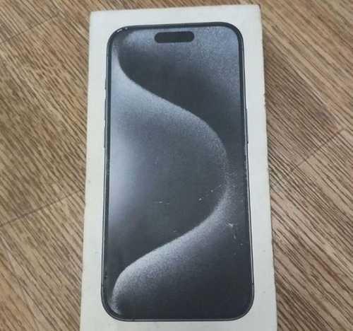 Коробка от iPhone 15 pro 256gb