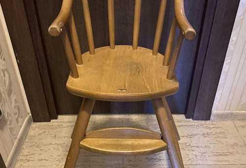Детский деревянный стульчик стульчик икея gulliver