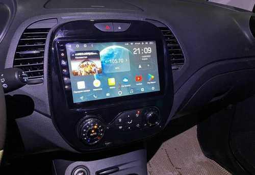 Android магнитола Renault Kaptur климат есть Teyes