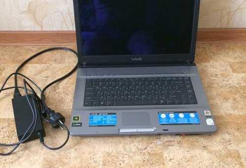 Ноутбук sony vaio VGN-fe31zr (модель PCG-7R3P)