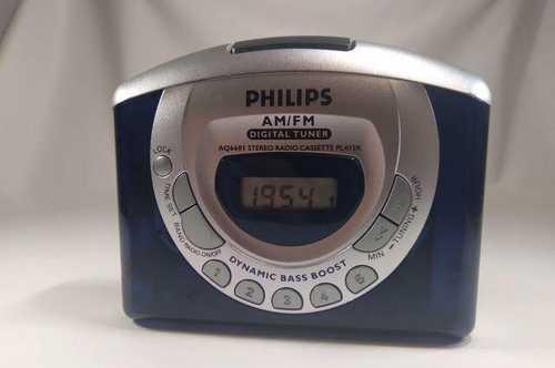 Кассетный плеер Philips AQ6601. Есть видео работы