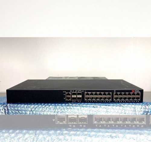 Коммутатор 24+4 1Gbit RJ45+SFP Brocade ICX6430