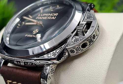 Резные мужские часы Panerai Luminor Firenze