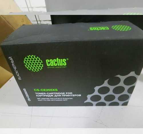 Картридж черный Cactus CS-CE255XS (арт.12720)