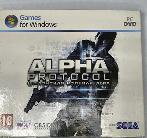 Alpha protocol PC игра на диске для компьютера