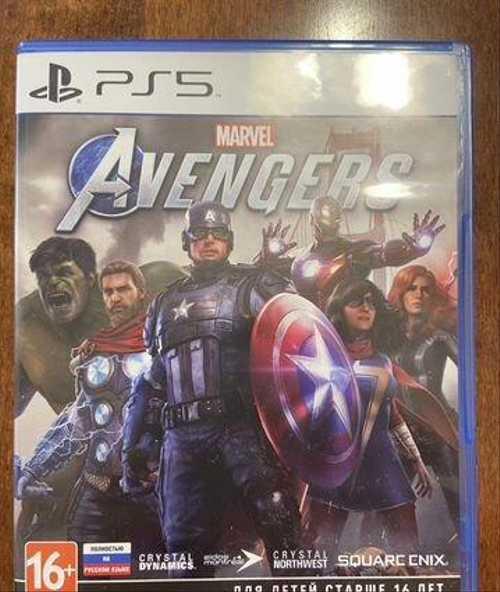 Диск Marvel Avengers PS5