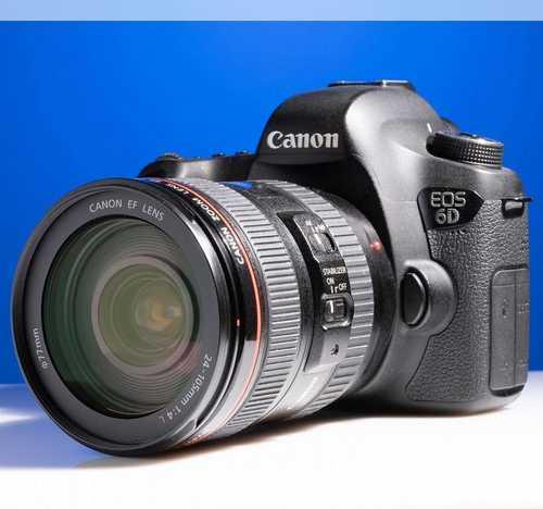 Canon EOS 6D Kit EF 24-105mm f4 L IS USM. Japan