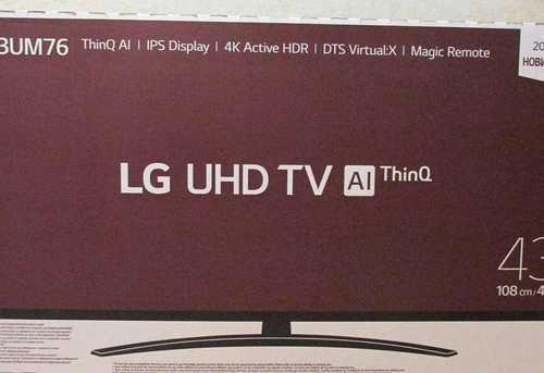 Телевизор LG 43UM7600