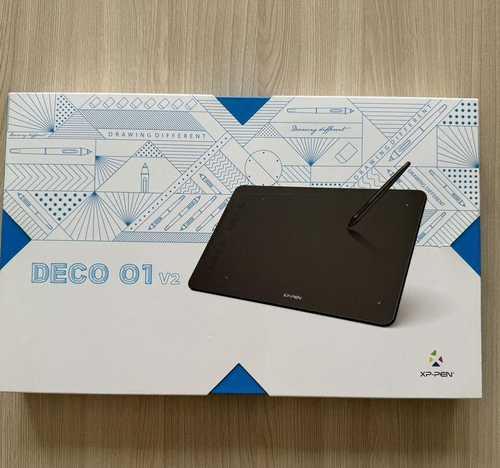 Графический планшет Xp pen Deco 01 v2