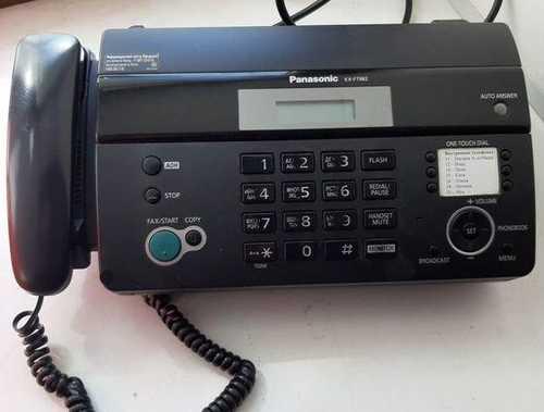 Факс Panasonic KX-FT982 черный