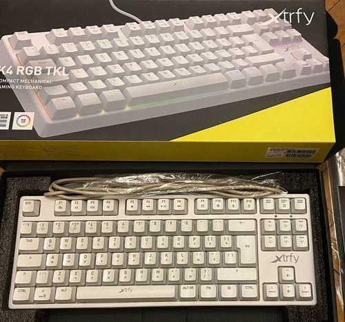 Клавиатура Xtrfy k4 TKL White