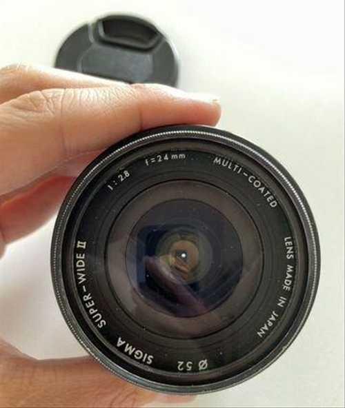 Объектив AF Sigma 24mm F/2,8 macro для Nikon